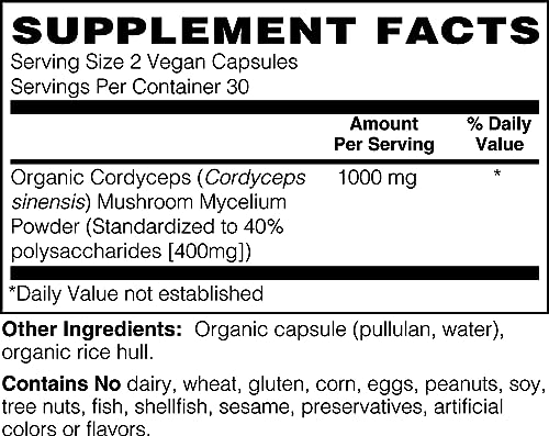 LJUS cordyceps for natural energy