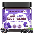 Llama Naturals elderberry gummies for kids
