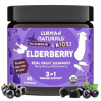 Llama Naturals elderberry gummies for kids