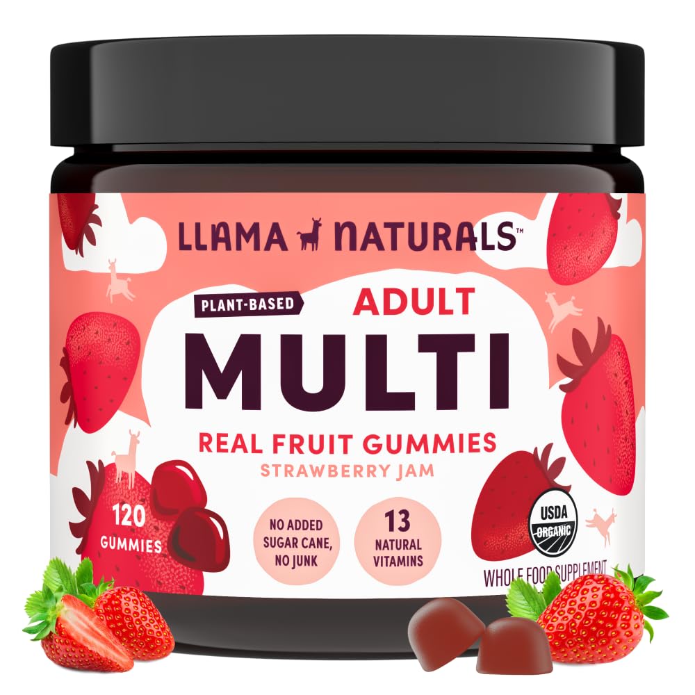 Llama Naturals gummy multivitamin for kids