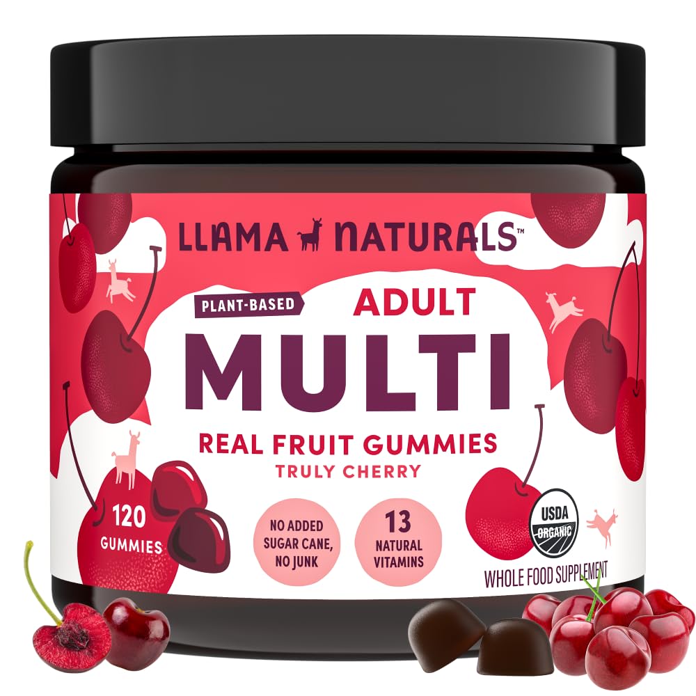 Llama Naturals gummy multivitamin for kids