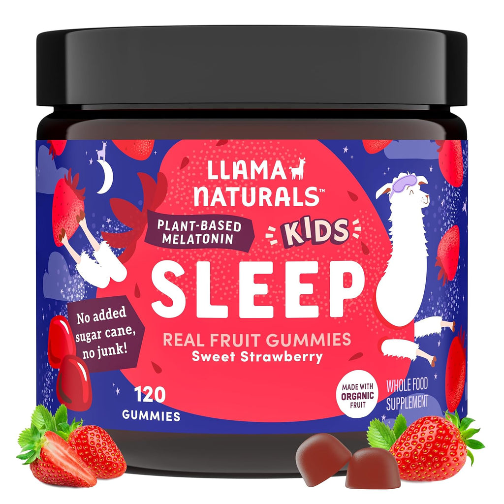 Llama Naturals kids melatonin gummies