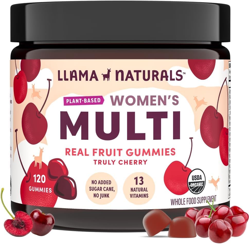 Llama Naturals multivitamin for women gummies