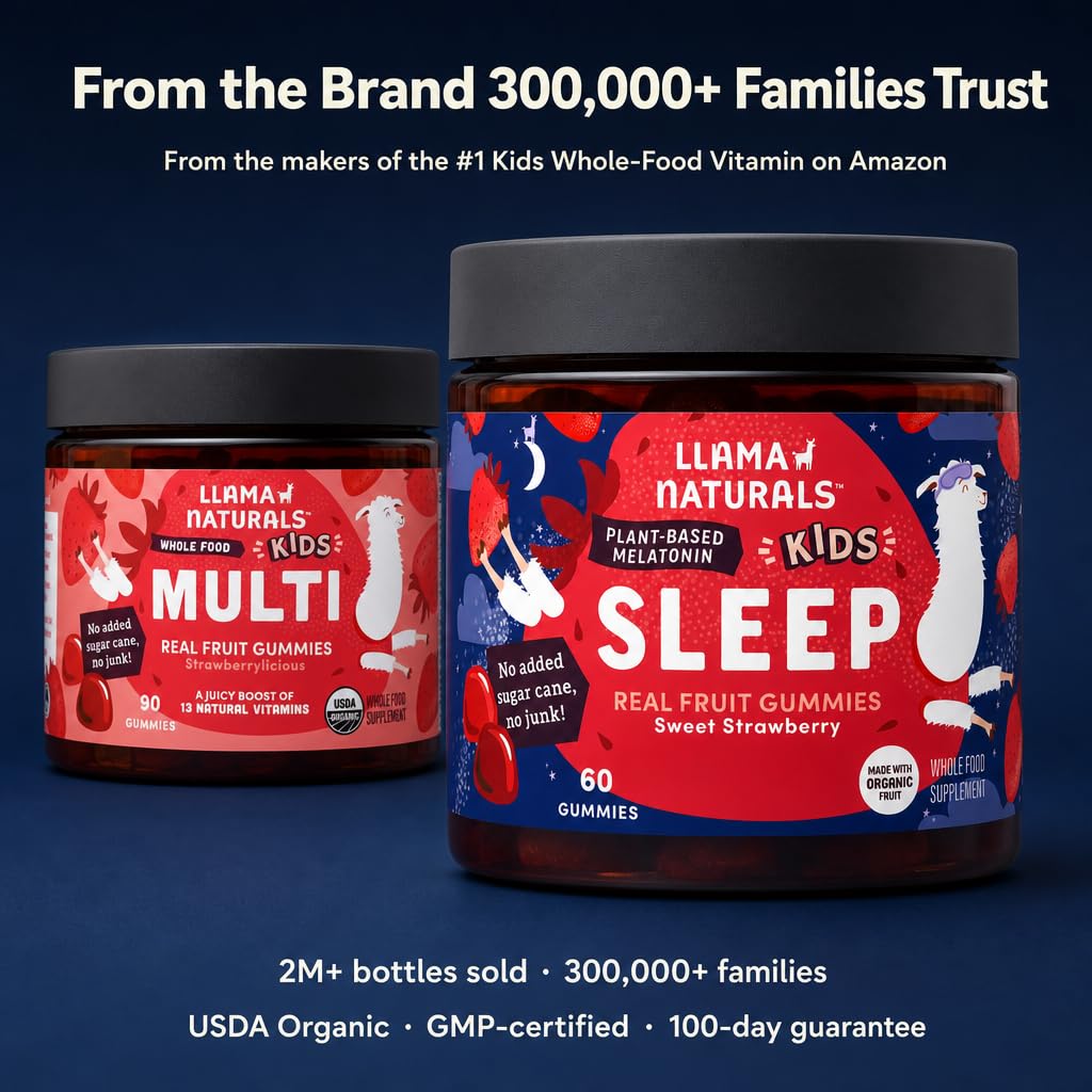 Llama Naturals organic kids supplements