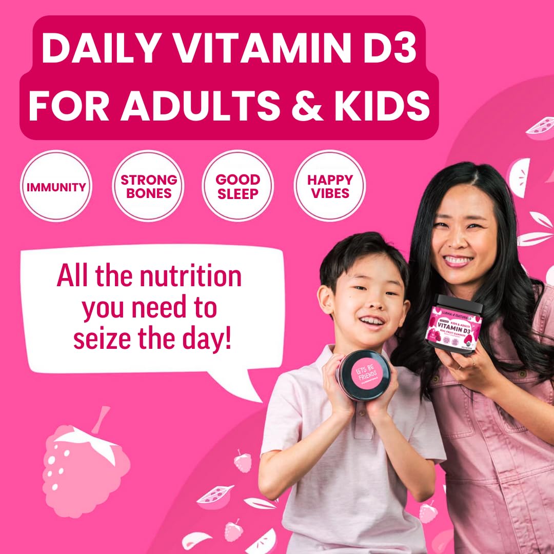 Llama Naturals vitamin D3 for kids