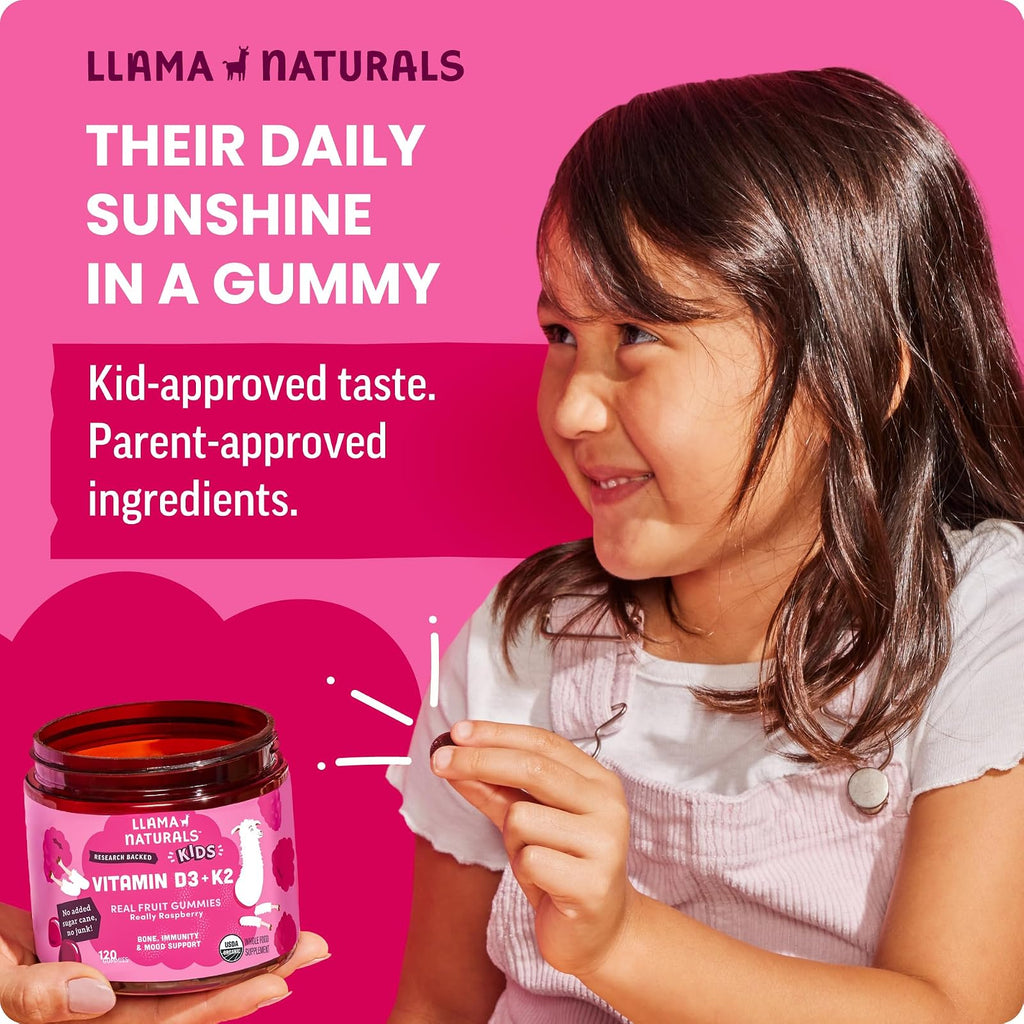 Llama Naturals vitamin D3 K2 benefits