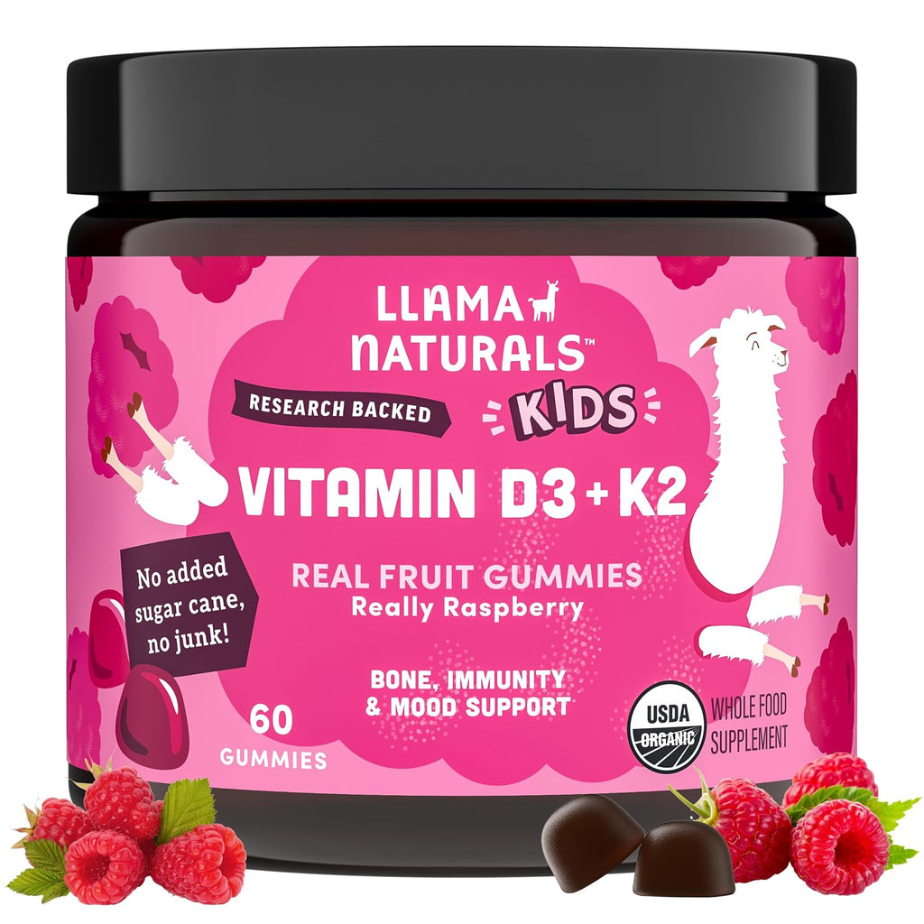 Llama Naturals vitamin D3 K2 gummies