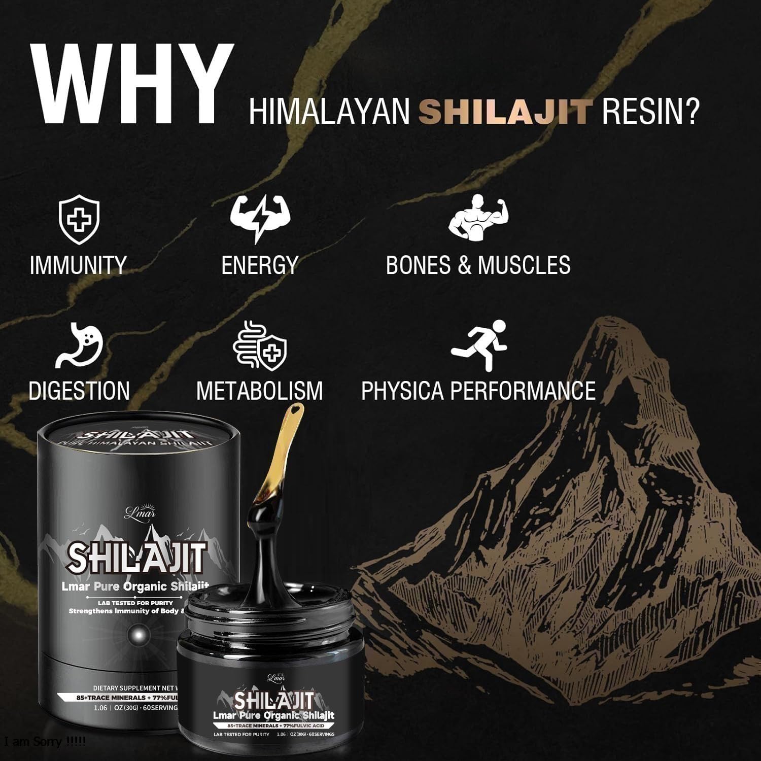 Lmar Shilajit for enhanced performance