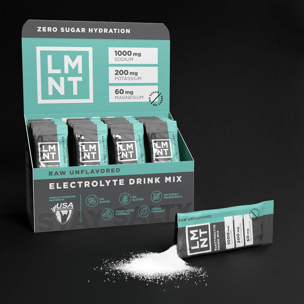 LMNT electrolyte powder for workouts