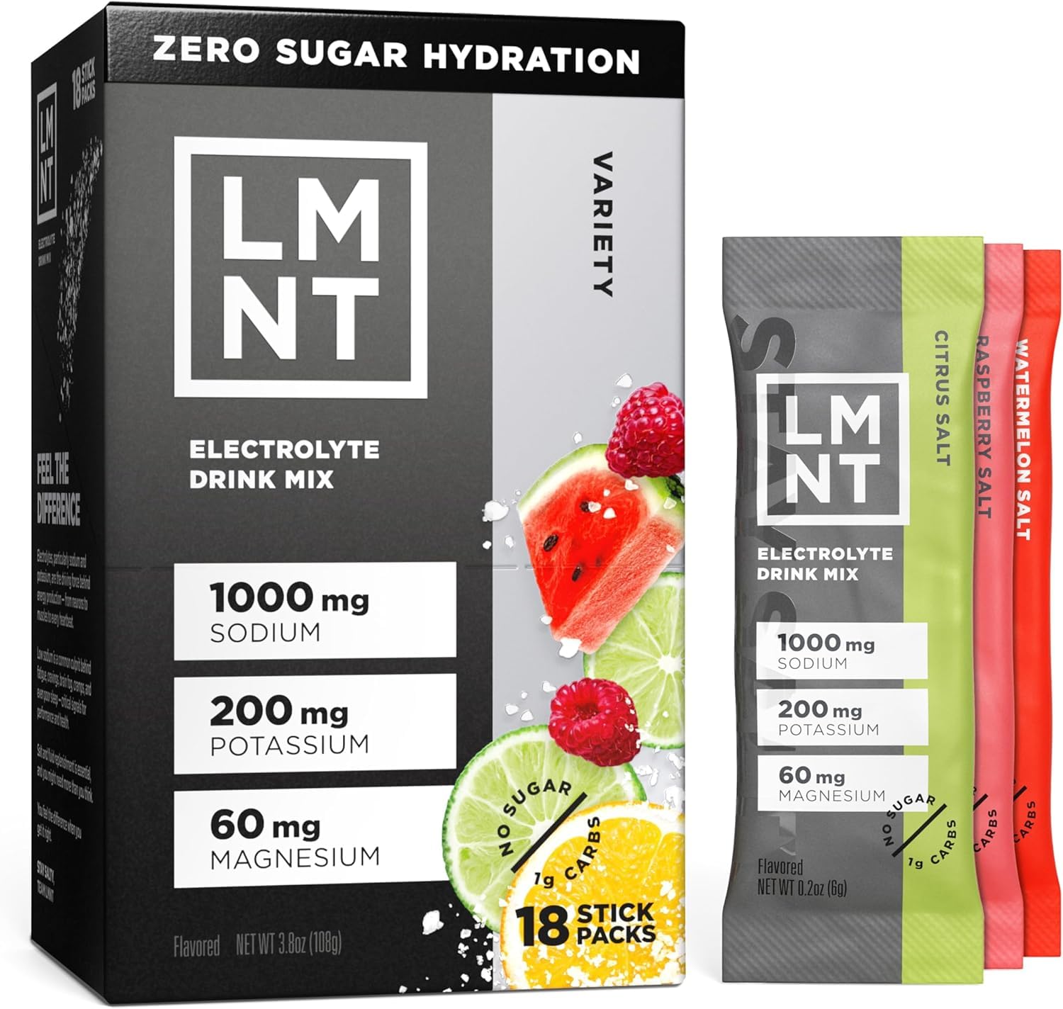 LMNT electrolytes variety pack