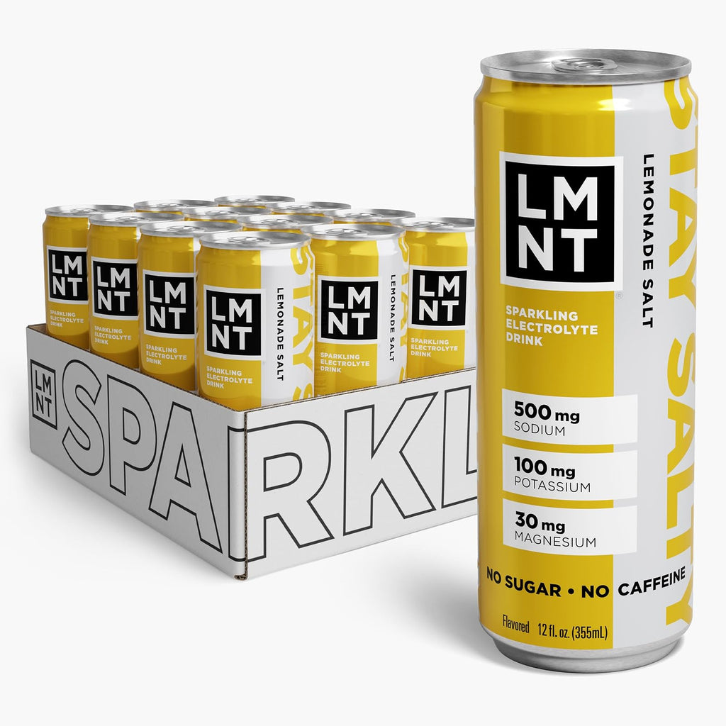 LMNT lemonade salt electrolyte drink