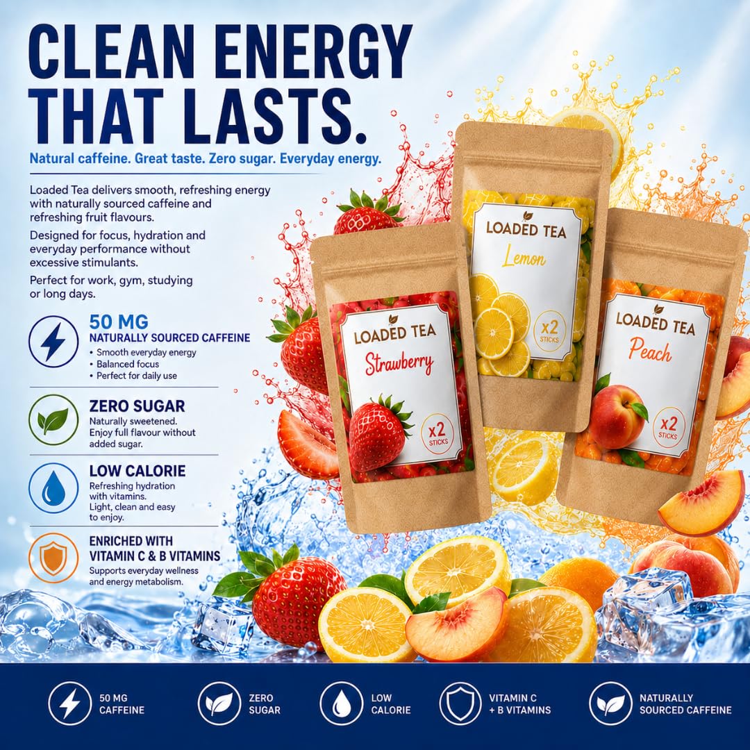 Loaded tea for a healthy lifestyle
