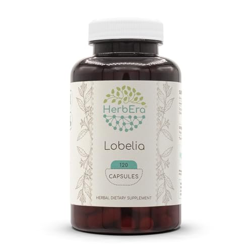 Lobelia herbal capsules for wellness