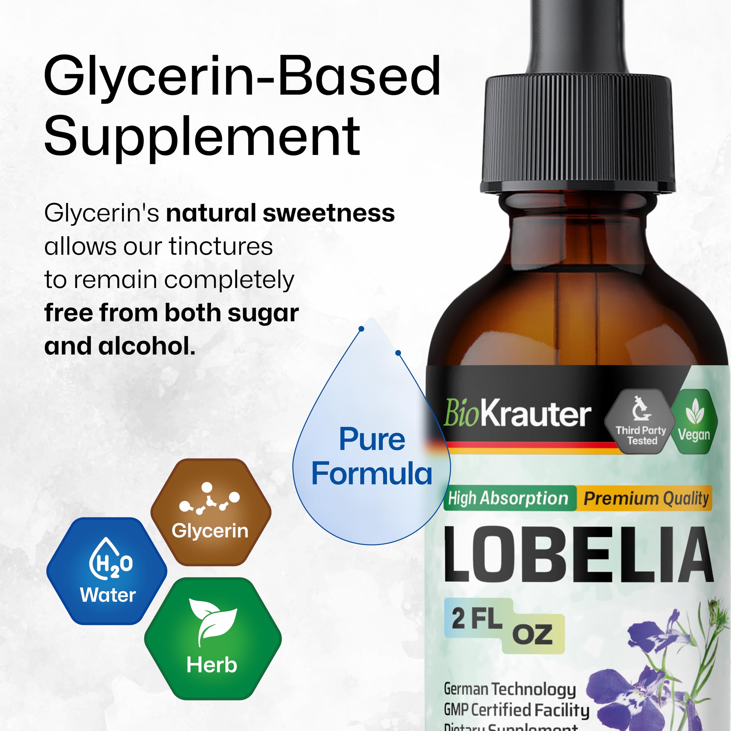 Lobelia tincture for detoxification