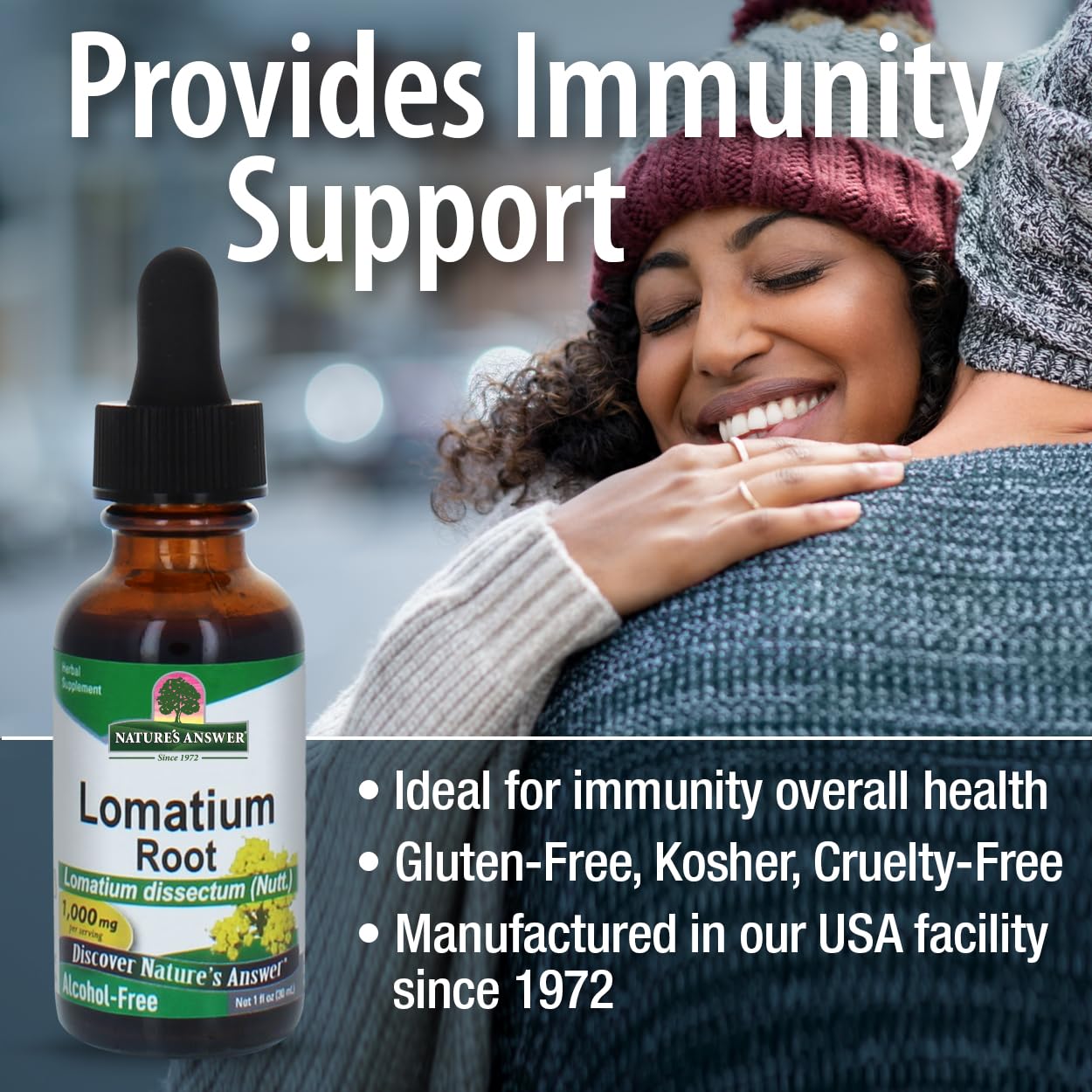 Lomatium Root Extract for stress relief
