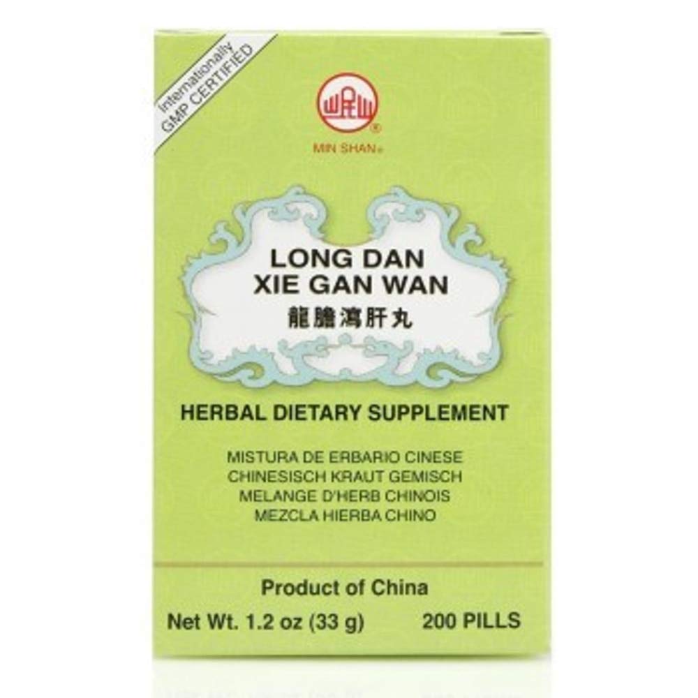 Long Dan Xie Gan Wan teapills for liver health