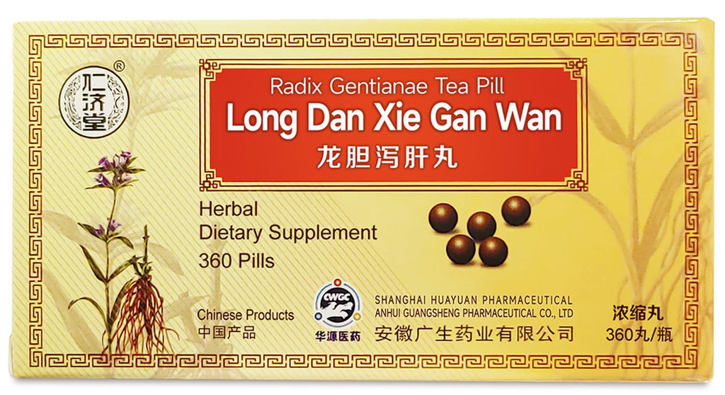 Long Dan Xie herbal supplements for liver health