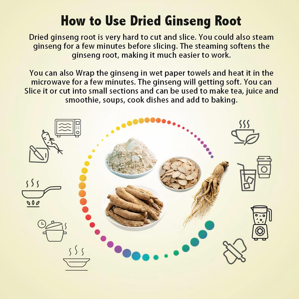 Long jumbo ginseng for longevity