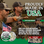 long-lasting energy from caffeinated pouches