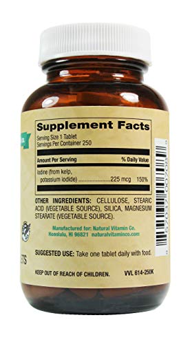 Long-lasting iodine supply for vitality