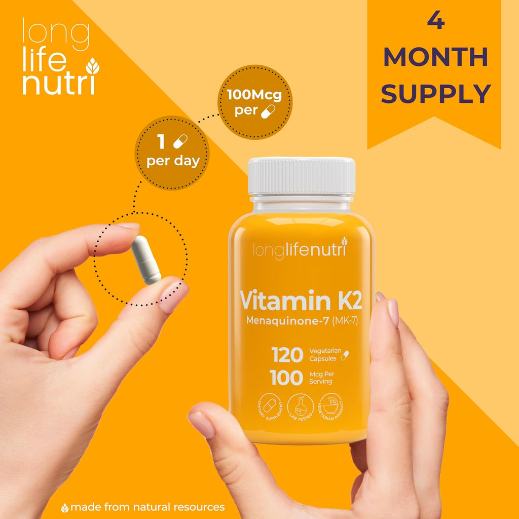 long-lasting vitamin K2 MK-7 benefits