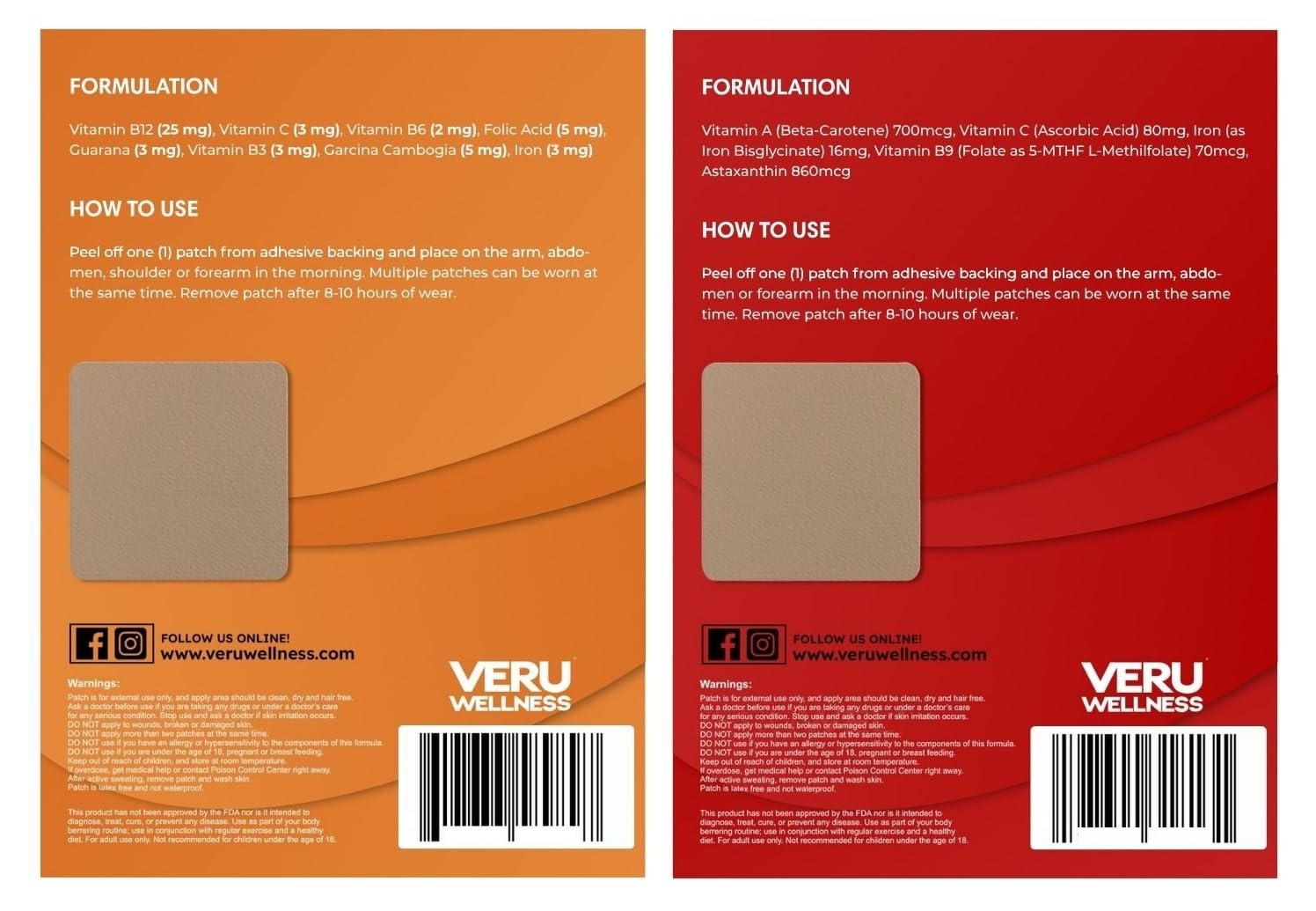 long-lasting wellness lifestyle patches