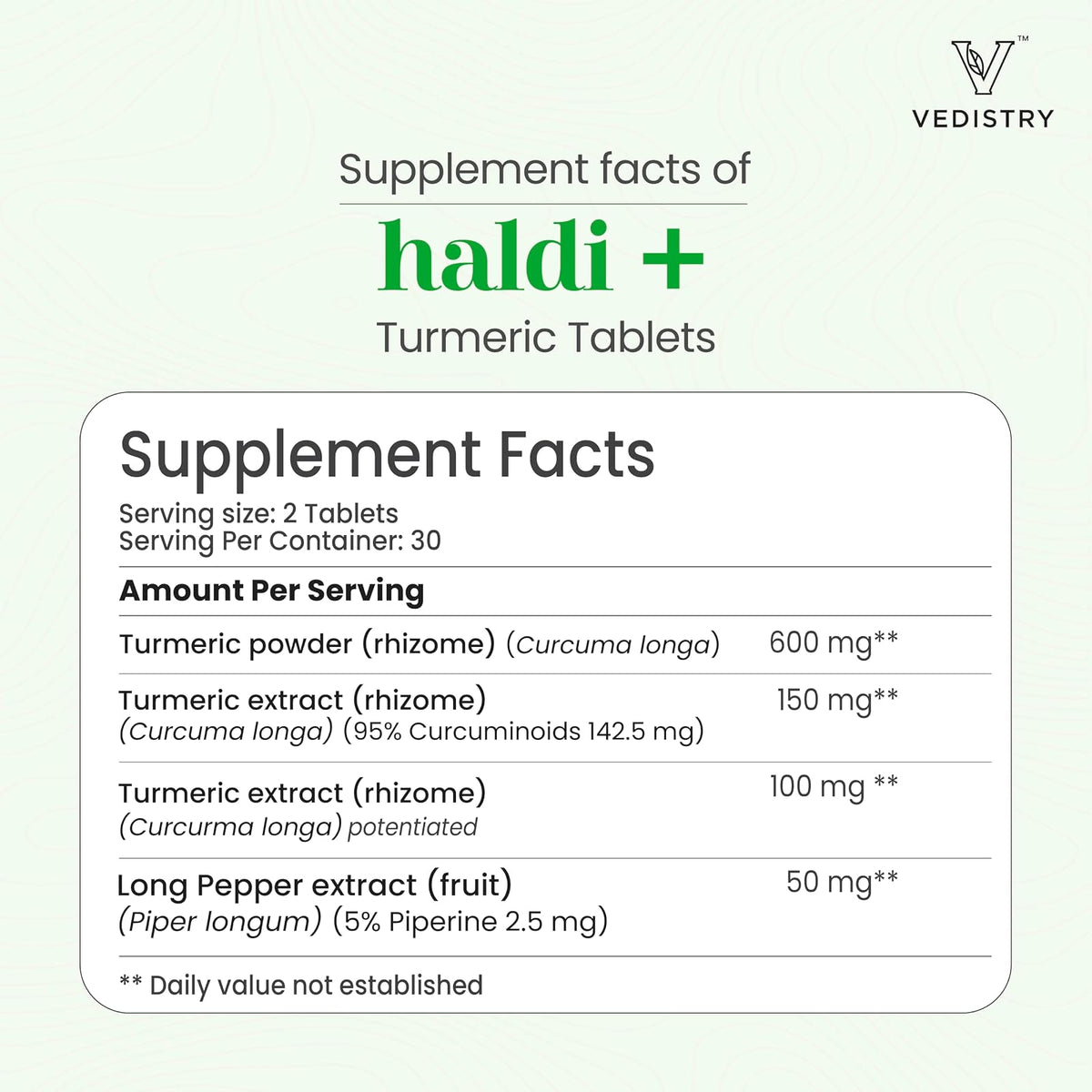 Long pepper enhances turmeric absorption