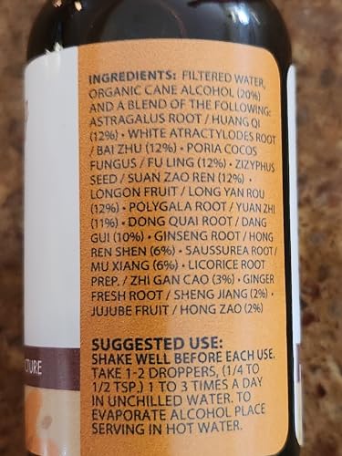 longan ginseng tincture for better sleep