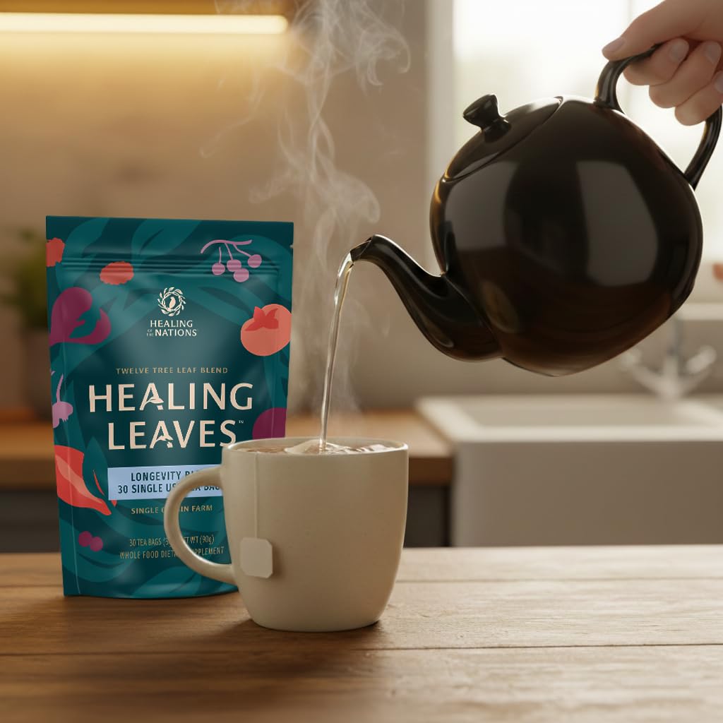 Longevity blend tea for a balanced lifestyle