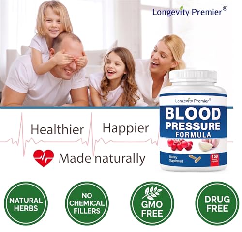 Longevity Blood Pressure formula with herbs