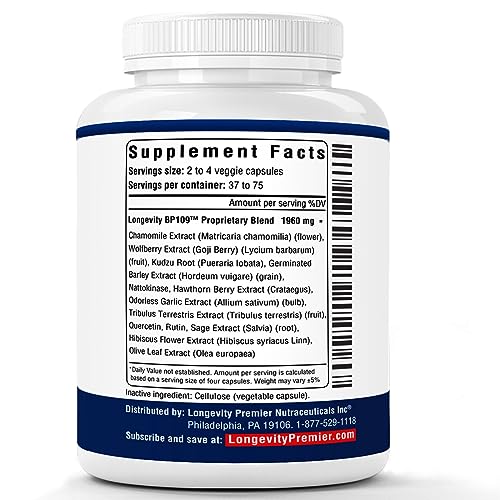 Longevity formula for heart health