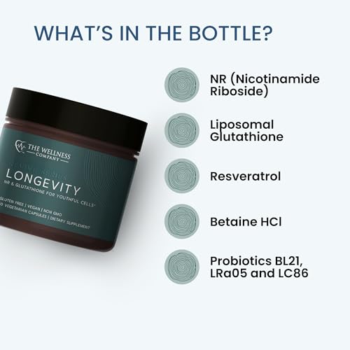 LONGEVITY NR Glutathione immune system booster