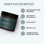 LONGEVITY NR Glutathione immune system booster