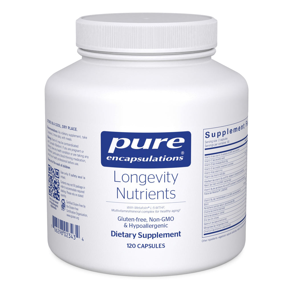 Longevity Nutrients for brain health