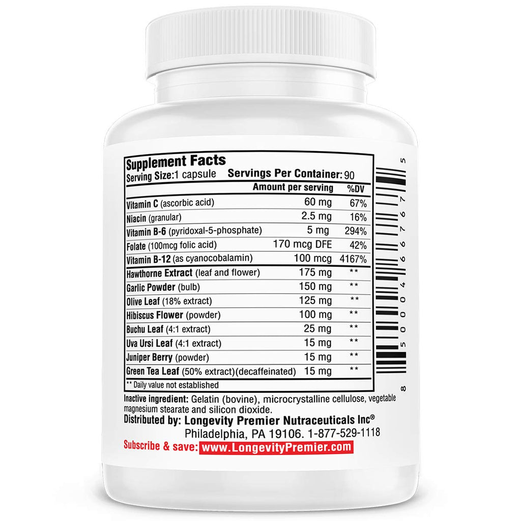 Longevity Premier vitamin capsules