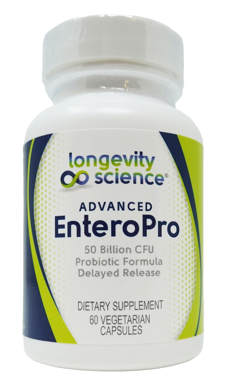 Longevity Science probiotic capsules for gut health