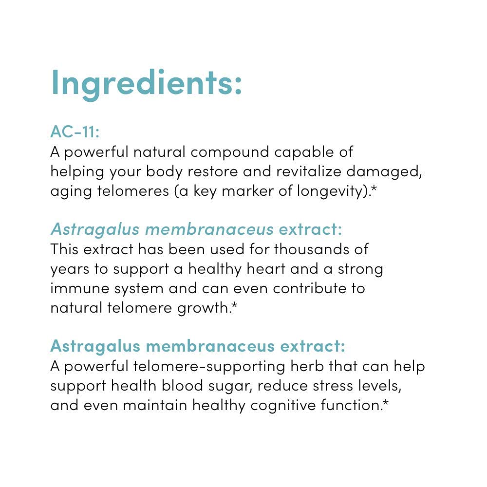 longevity support blended vitamins