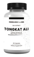 Longjack Tongkat Ali extract capsules