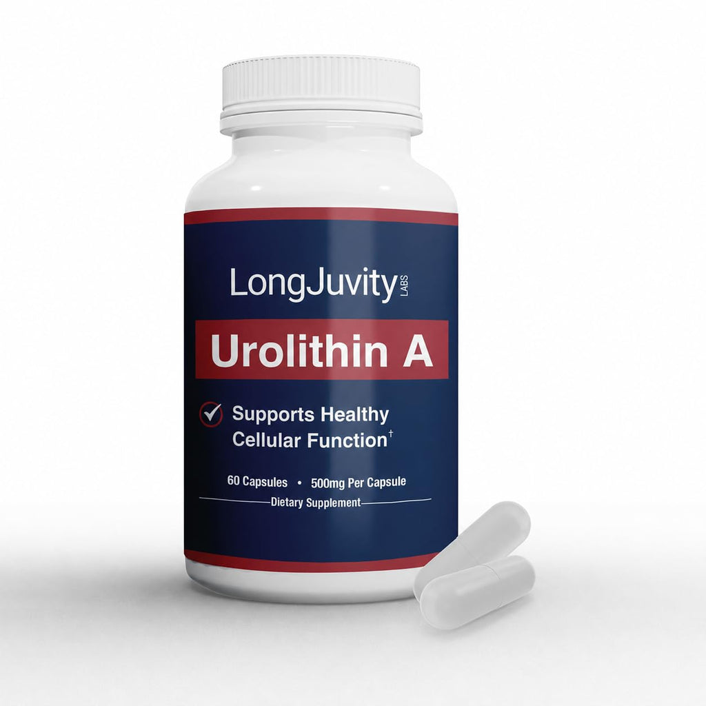 LongJuvity Urolithin A capsules for vitality