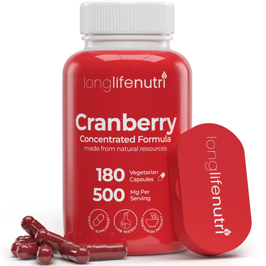 LongLifeNutri cranberry extract capsules