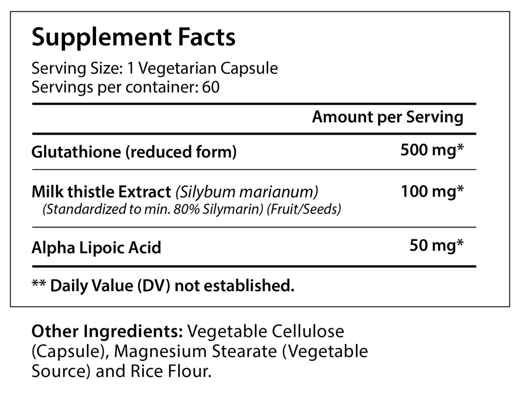 LongLifeNutri glutathione capsules