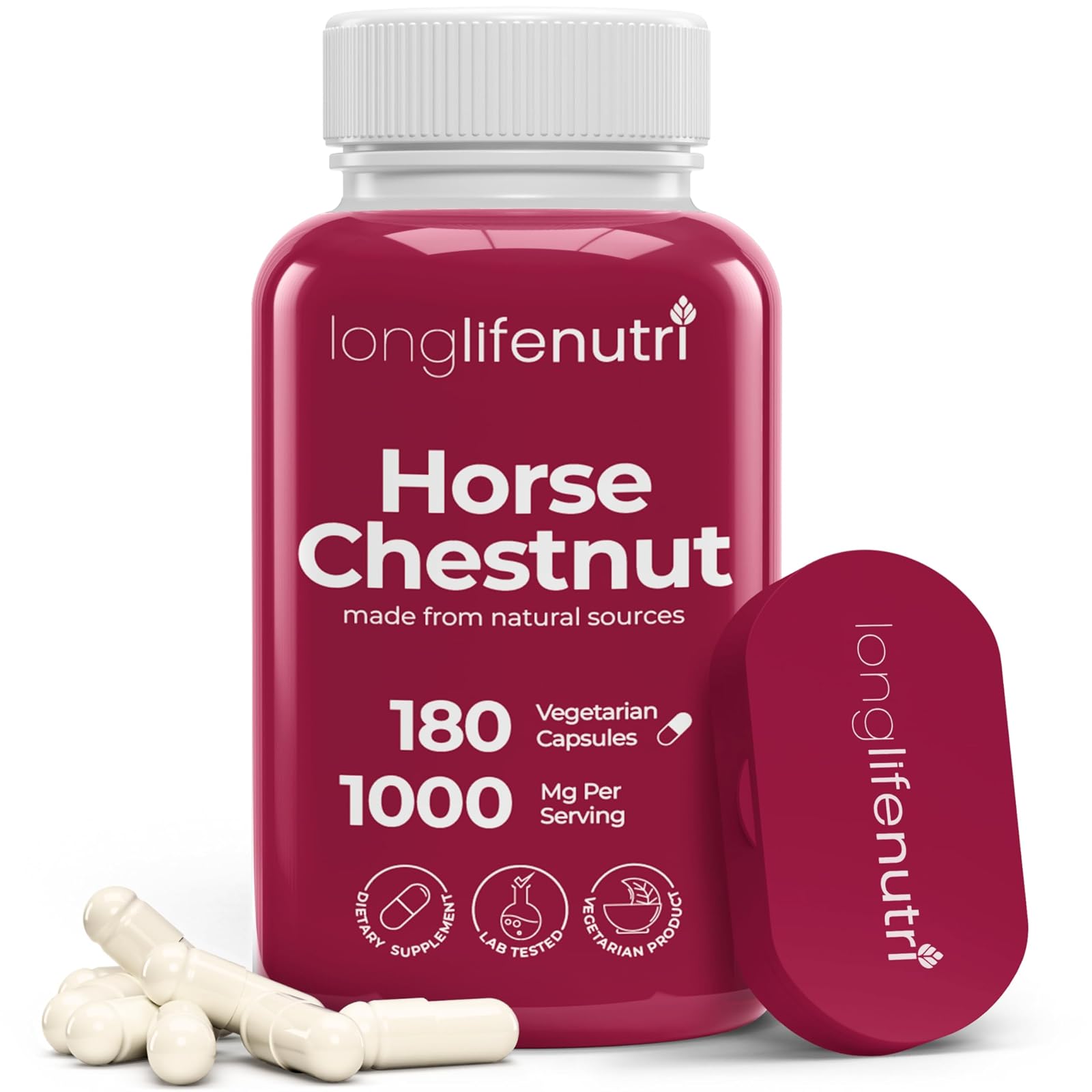 LongLifeNutri horse chestnut extract capsules