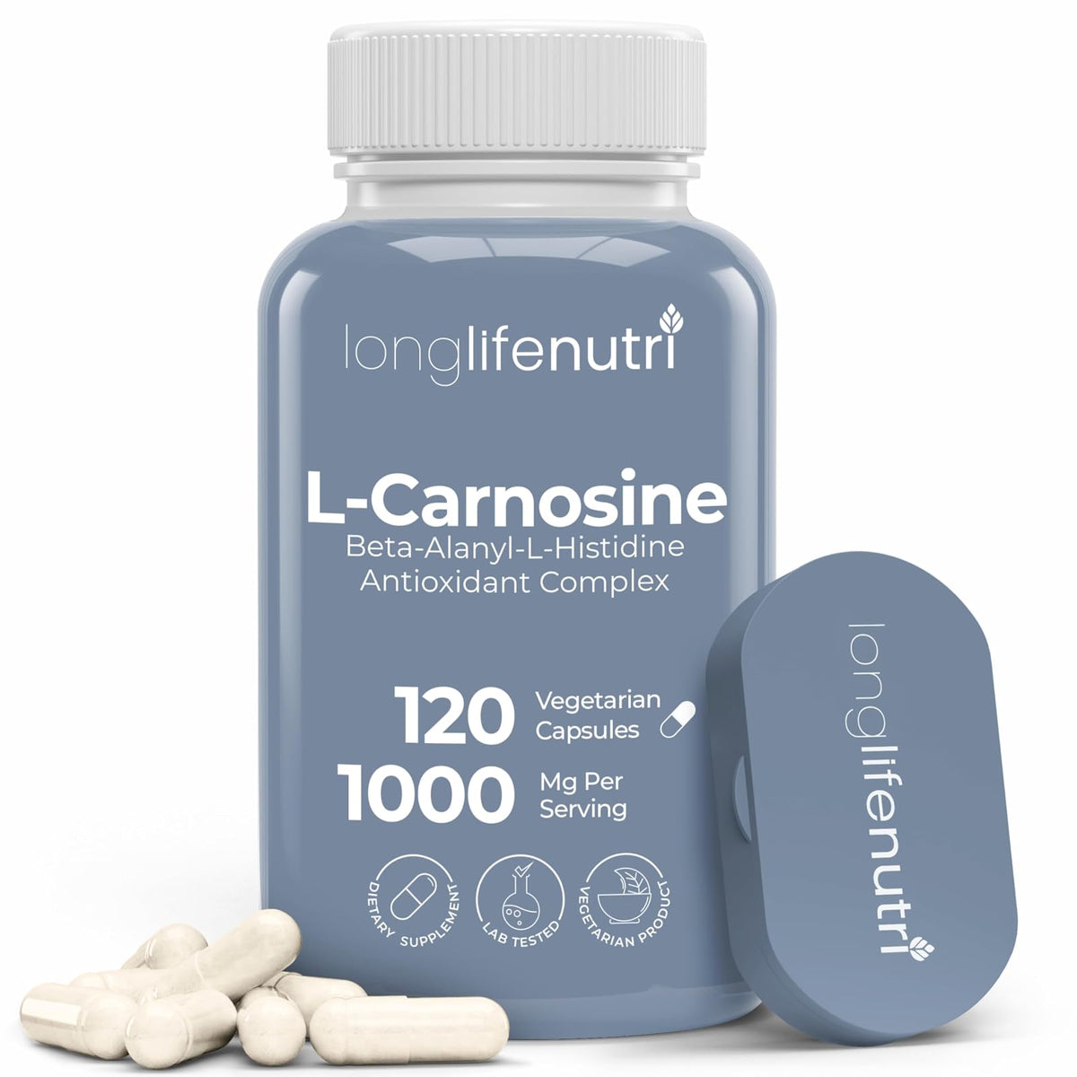 LongLifeNutri L-Carnosine capsules for vitality