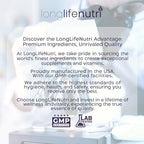 LongLifeNutri multivitamin for seniors wellness