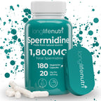 LongLifeNutri spermidine capsules for vitality