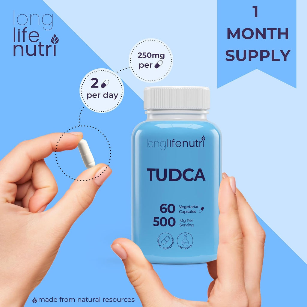 LongLifeNutri TUDCA for digestive wellness