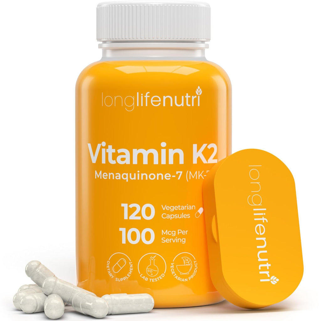 LongLifeNutri vitamin K2 MK-7 capsules