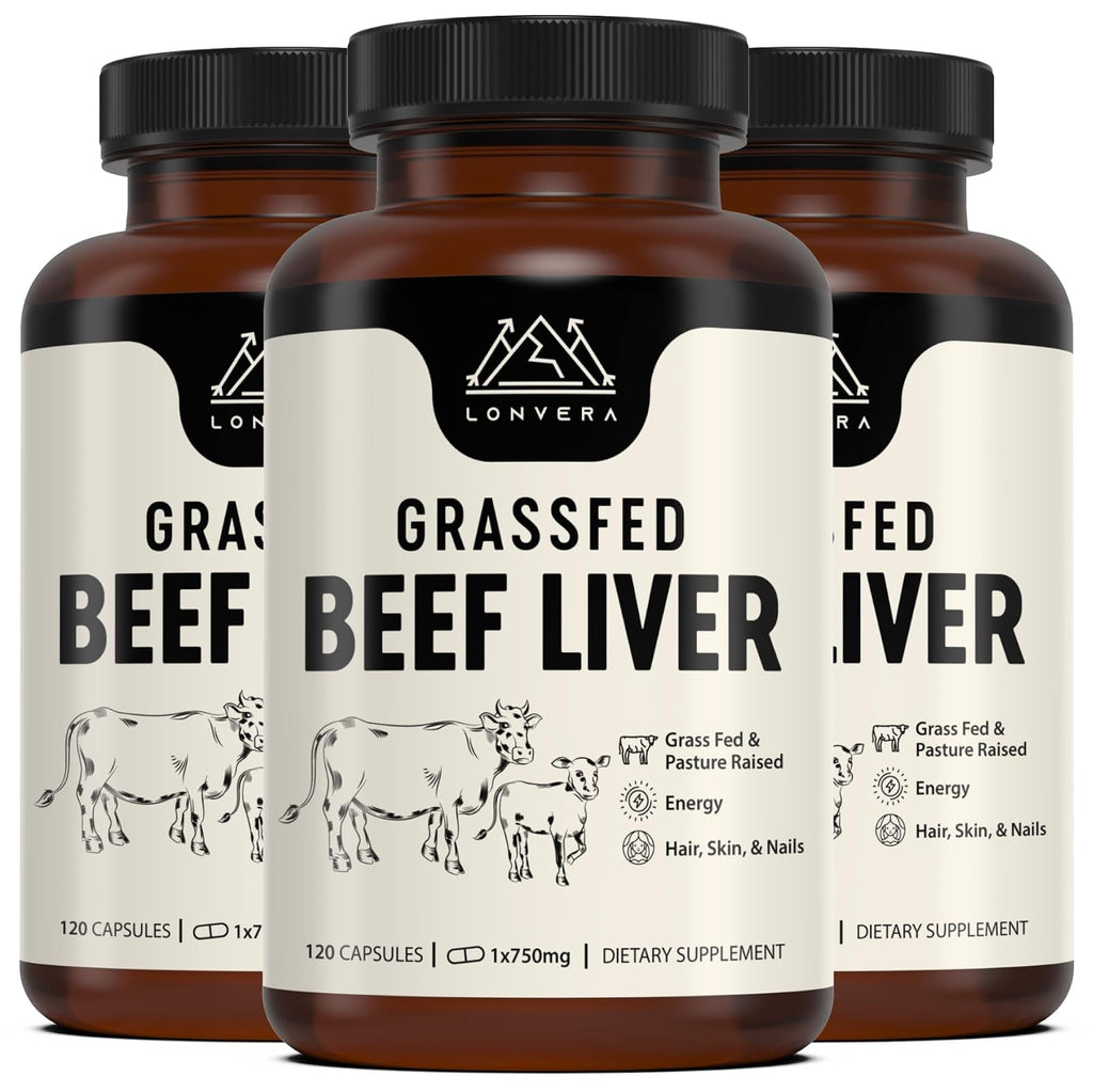 Lonvera Beef Liver capsules for vitality