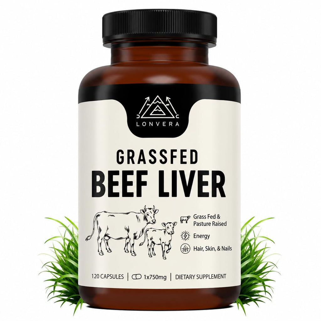 Lonvera beef liver multivitamin capsules