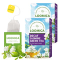 LOOMICA decaf jasmine green tea bags